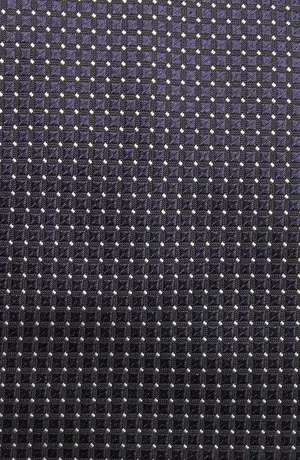 Canali Neat Microdot Silk Tie