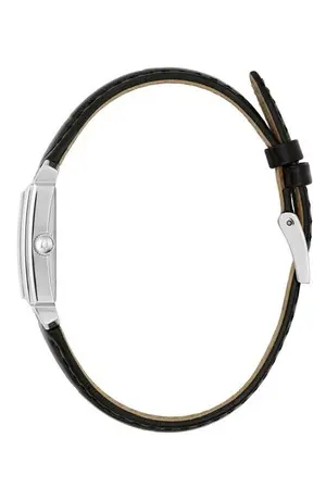Bulova Sutton Mother-of-pearl Leather Strap Watch