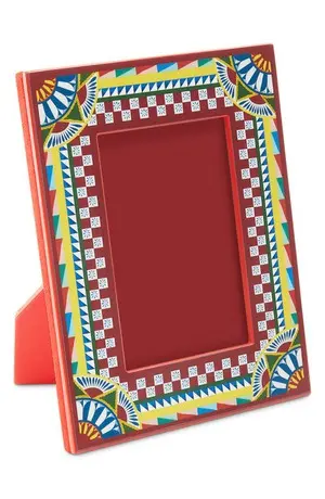 Dolce & Gabbana Lacquered Wood 5 X 7-inch Picture Frame - Misce/carr