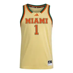 Adidas 1 Miami Hurricanes Swingman Jersey