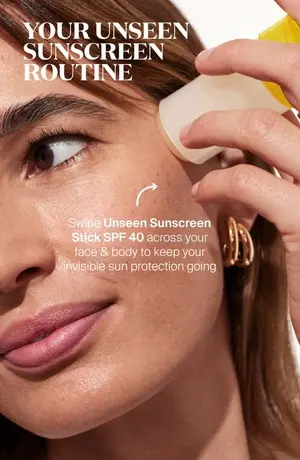 Supergoop!® Unseen Sunscreen Jumbo + Go Set $78 Value