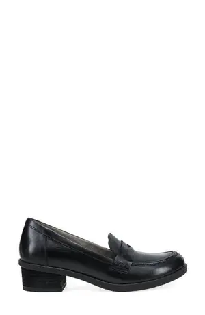 Dansko Danica Waterproof Penny Loafer Pump - Black