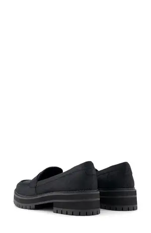 Toms Cara Platform Penny Loafer