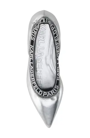 Karl Lagerfeld Paris Vinette Pointed Toe Flat