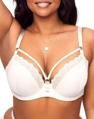 ADORE ME Marca Contour Plunge Bra White