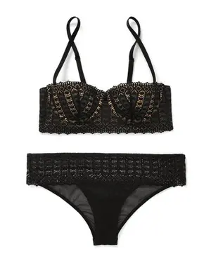 ADORE ME Nymphadora Contour Balconette Bra - Black