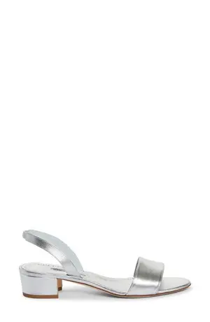 Manolo Blahnik Patopia Slingback Sandal - Silver