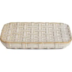 KASSATEX Cane Soap Dish - Natural