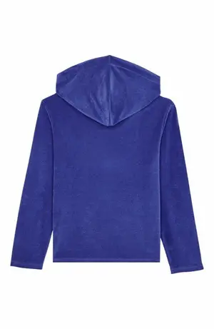 Vilebrequin Terry Long-sleeved Hooded T-shirt - Marrakech