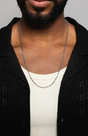MIRANDA FRYE Vance Chain Necklace - Silver
