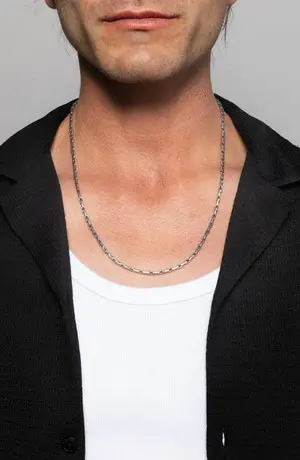 MIRANDA FRYE Vance Chain Necklace - Silver