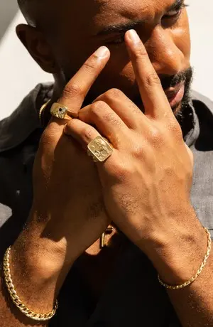 MIRANDA FRYE Judah Ring - Gold