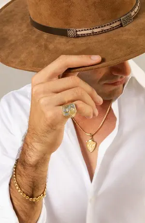 MIRANDA FRYE Judah Ring - Gold