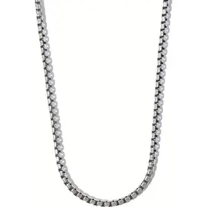 MIRANDA FRYE Jasper Chain Necklace - Silver