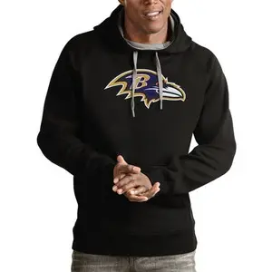 ANTIGUA Baltimore Ravens Victory Pullover Hoodie