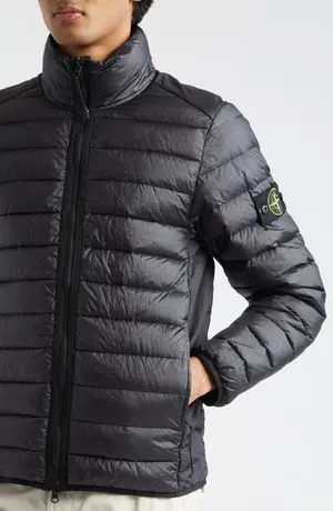 Stone Island Quilted Nylon Down Puffer Jacket