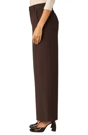 Wit & Wisdom Skyrise Wide Leg Pants - Brown