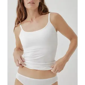 PACT Everyday Shelf Bra Camisole 3-Pack White