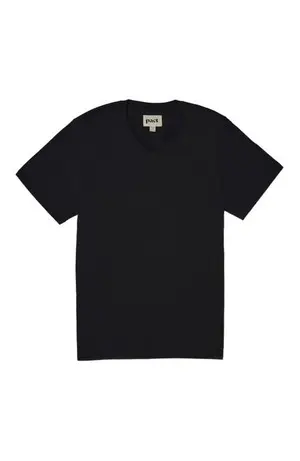 PACT Organic Softspun V-neck Tee - Black