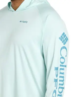 Columbia Big & Tall Terminal Tackle Hoodie - Icy Morin Canyon Blu