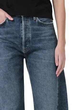 AGOLDE Luna Pieced Barrel Jeans