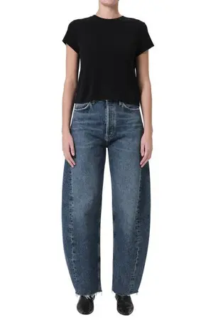 AGOLDE Luna Pieced Barrel Jeans