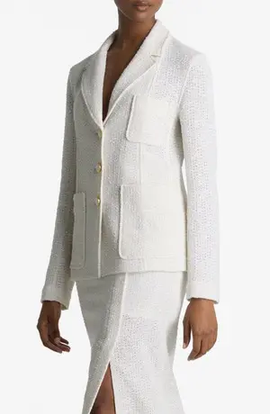 St. John Open Stitch Blazer