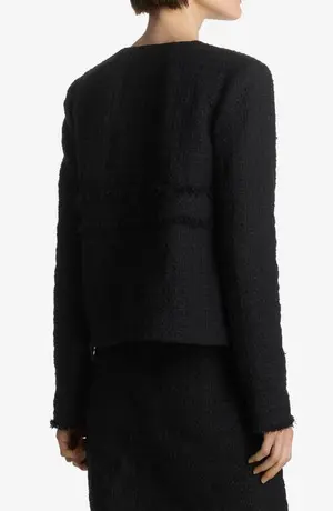 St. John Embellished Tweed Jacket