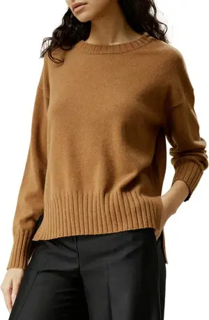 Lilysilk Crew Neck Cashmere Pullover