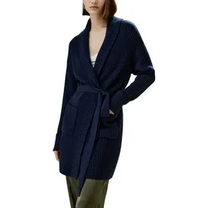 Lilysilk Merino Wool Shawl Collar Cardigan