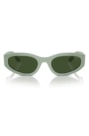 VOGUE 54mm Cat Eye Sunglasses - Green