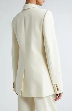 Partow Ross Virgin Wool Jacket - Ivory