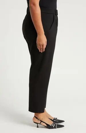 Wit & Wisdom Pleated Ankle Straight Leg Pants
