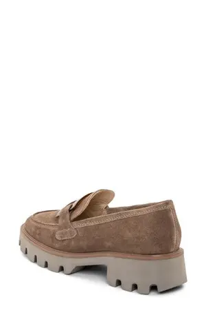 ARA Oleander Platform Loafer - Sesame