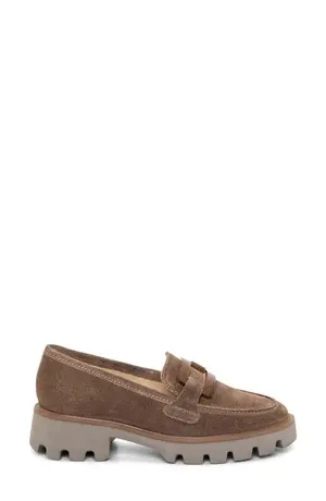 ARA Oleander Platform Loafer - Sesame