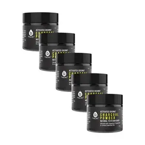 PURSONIC Charcoal Teeth Whitener 5-pack - Multicolor