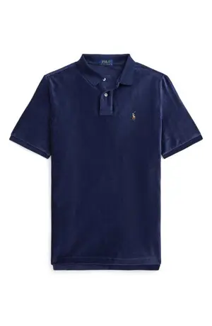 Ralph Lauren Cotton Knit Corduroy Polo