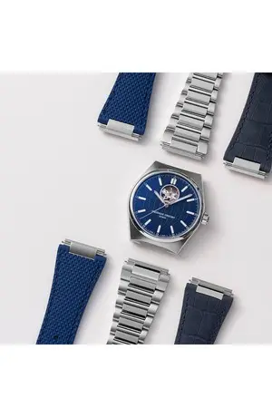 FREDERIQUE CONSTANT Highlife Heartbeat Automatic Strap Watch - Silver-tone