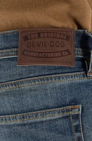 DEVIL-DOG DUNGAREES Athletic Fit Stretch Jeans