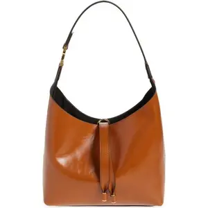 Chloé Small Marcie Leather Hobo Bag - 26m Clay Brown