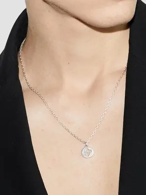 Gucci Interlocking G Sterling Chain Necklace