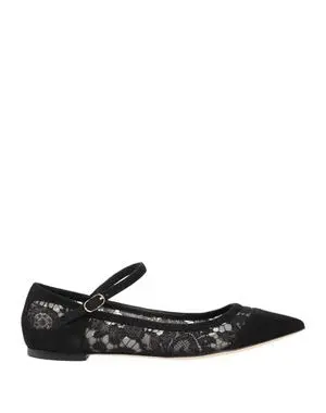 Dolce & Gabbana Pointed Toe Flats For Women