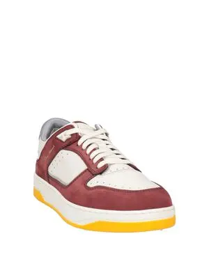 Santoni Light Leather Low-top Sneakers - Purple