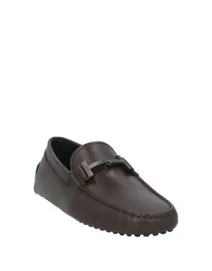 TOD'S Leather Loafers - Brown