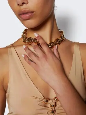 PACO RABANNE Rabanne Eight Chunky Necklace
