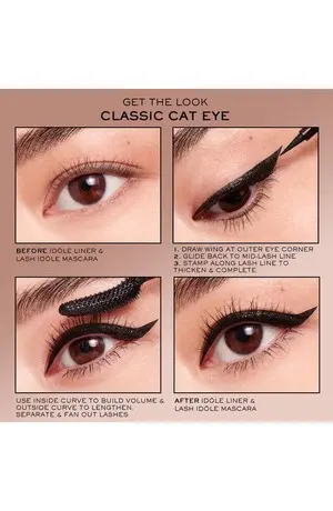 LANCOME Idôle Liner Ultra Precise Felt Tip Liquid Eyeliner Duo $50 Value