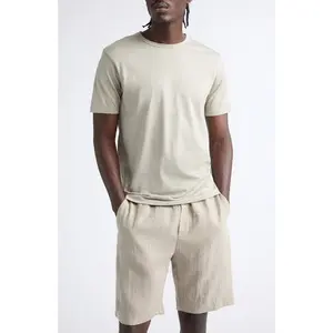 Sunspel Cotton Crewneck T-shirt - Ash
