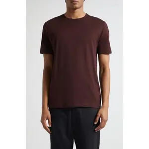 Sunspel Cotton Crewneck T-shirt - Bakelite