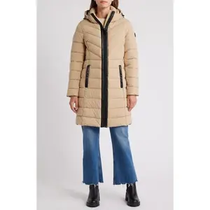 Michael Kors Packable 400 Fill Power Puffer Coat