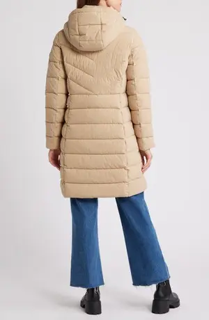 Michael Kors Packable 400 Fill Power Puffer Coat